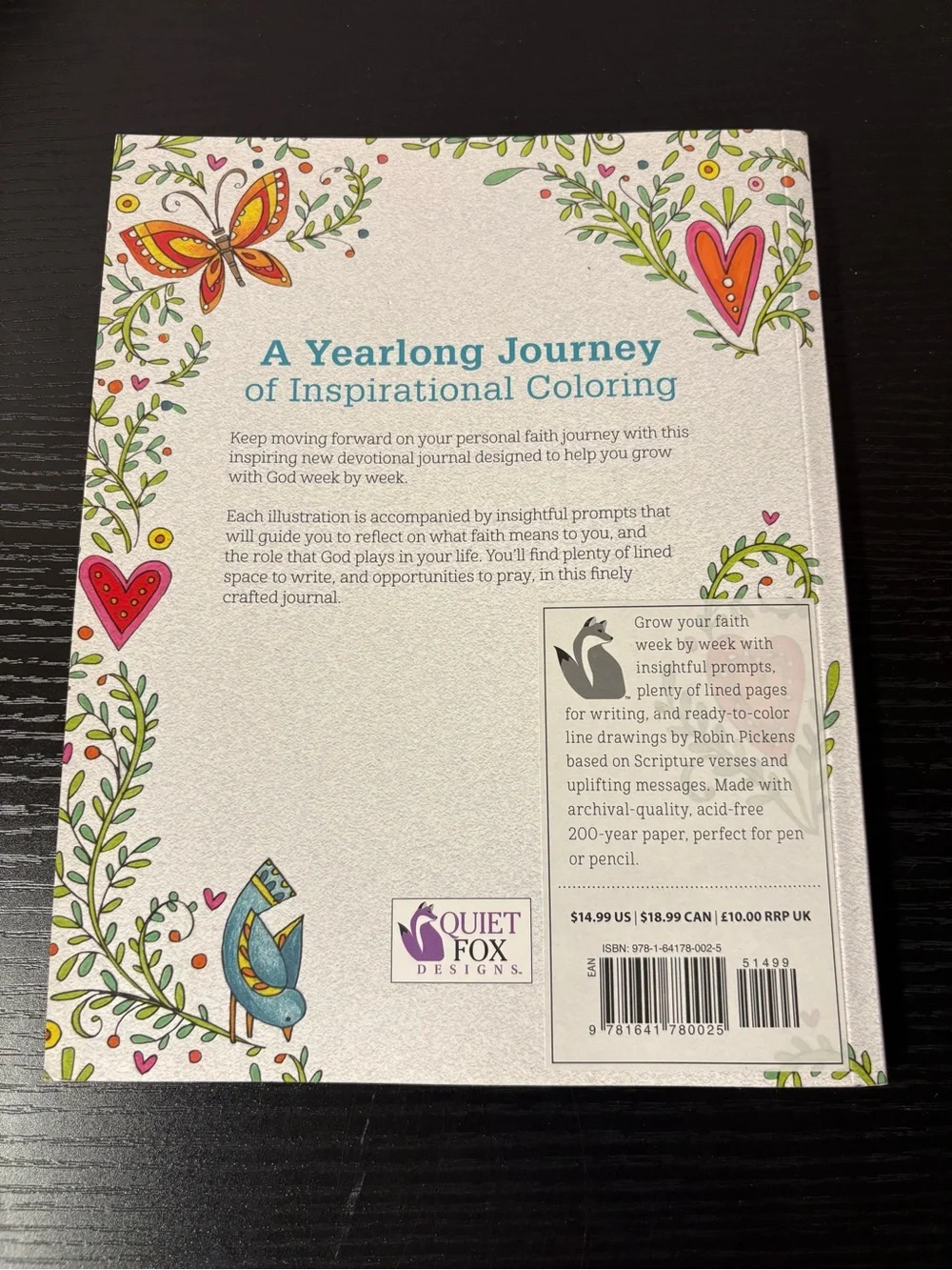 Other | My Faith Journey 52week Devotional Coloring Journal Scripture ...